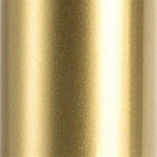 Henn&Hart 43" Wide Square Coffee Table in Brass, Modern coffee tables for living room, studio apartment essentials