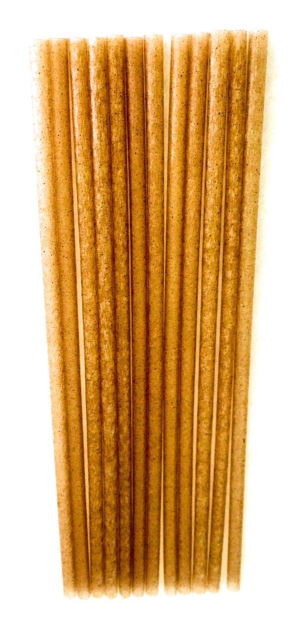50 Pack Agave Fiber Straws Approved Bio Preferred, Eco-Friendly, Alternative to Plastic Straws & Paper Straws, Plant Based