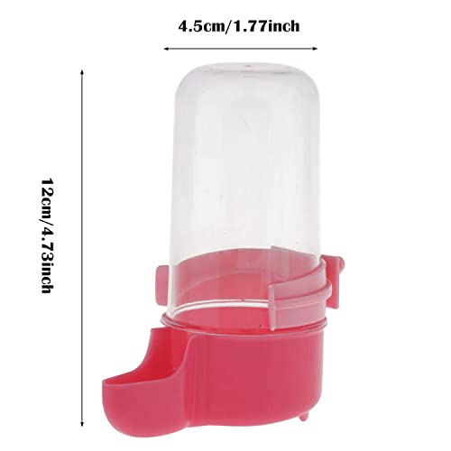 Automatic Bird Feeder Waterer Drinker Pet Bird Feeding Supplies for Bird Cage Feeder Water Seed Dispenser Bottle Drinking Cup