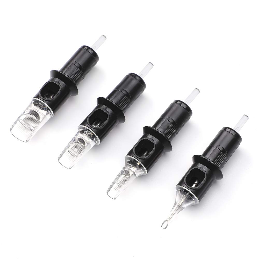 STIGMA #10(3RL) Bugpin Disposable Tattoo Needle Cartridges with Membrane Safety Cartridges for Tattoo Artists Round Liner 20Pcs Standard Pack EN05-20-1003RL