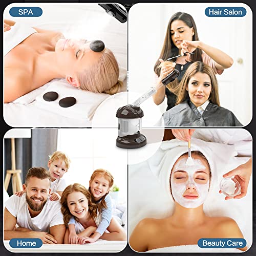 Kingsteam Facial Steamer - Ozone Steamer with Extendable Arm - Professional Nano Ionic Facial Steamer for Deep Cleaning - Portable for Personal Care Use at Home or Salon
