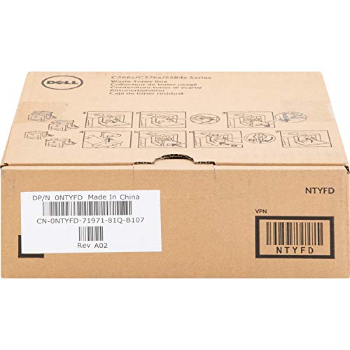 Dell NTYFD Toner Container C2660dn/C2665dnf/C3760N/C3760DN/C3765dnf Color Laser Printer