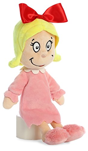 Aurora® Whimsical Dr. Seuss™ Cindy Lou Who Stuffed Animal - Magical Storytelling - Literary Inspiration - Multicolor 12 Inches