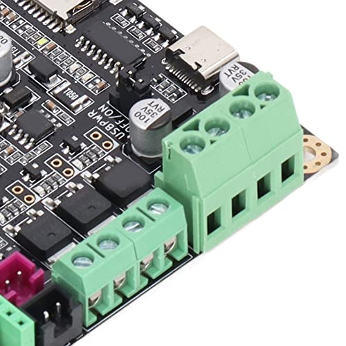 3D Printer Main Control Board, Powerful USB Update Firmware 8M Byte Flash Memory 2 Core LX6 Microprocessor ESP32 3D Printer Motherboard for Serial Screen