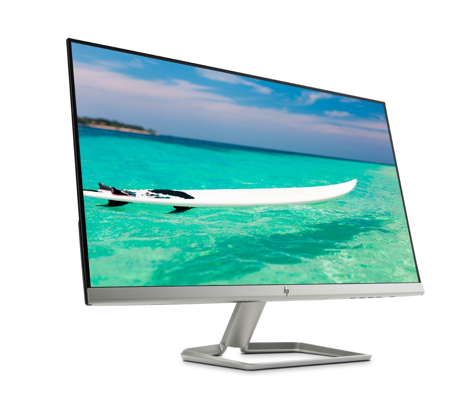 HP 27f Display 27in Full HD IPS Ultra-Slim Backlit LED Micro-Edge VGA HDMI (Renewed)