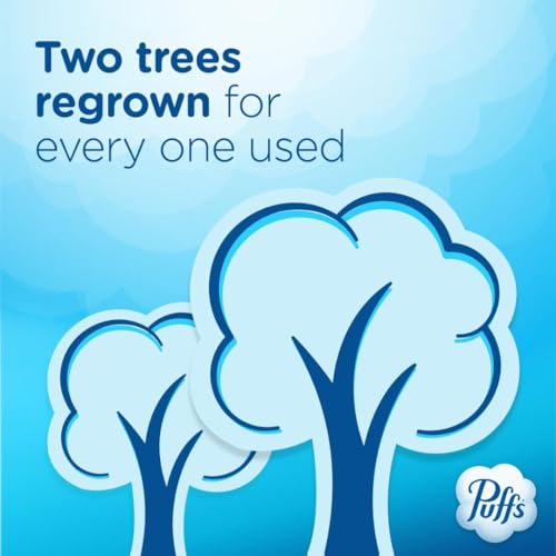 Puffs Ultra Soft Non-Lotion Facial Tissues, 1 Cube, 48 Tissues Per Box