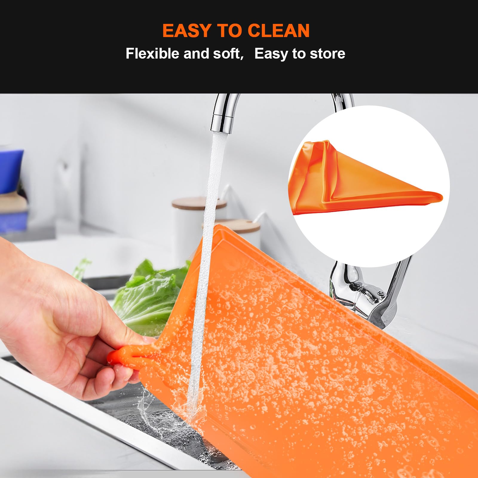 36" Silicone Griddle Cover for Blackstone - Heavy Duty Food Grade Silicone Griddle Mat for Blackstone Grill - Griddle Accessories for Blackstone - Protect Your Griddle from Dirt, Rust, Rodents
