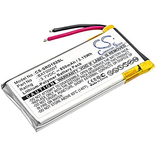 GAXI Battery Replacement for Cardo Packtalk Duo Compatible with Cardo Scala Rider Packtalk, SRPT0102, Wireless Headset Battery