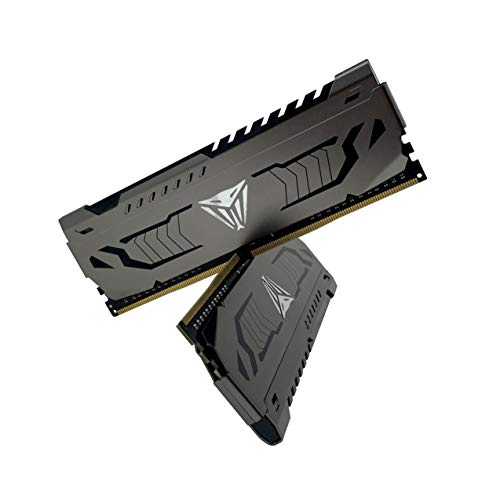 Patriot Viper Steel DDR4 RAM 16GB (2X8GB) 4400MHz CL19 UDIMM Desktop Gaming Memory Kit - PVS416G440C9K