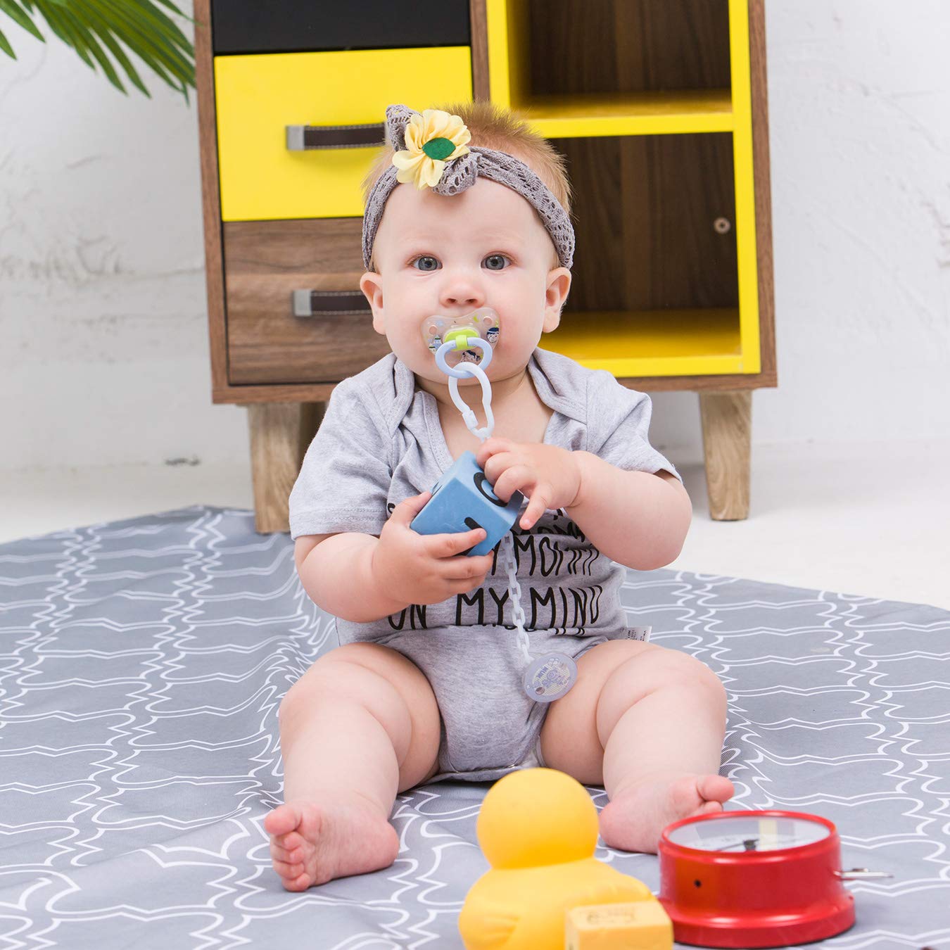 Lovekider Toddler Unisex-Baby Bodysuit Happy First Fathers Day Short Sleeve Newborn Romper Jumpsuit Breathable Print Infant Apparel(0-3 Months)