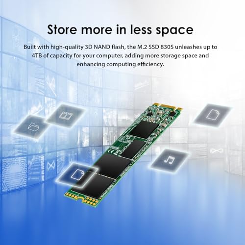 Transcend 2TB SATA III 6GB/s MTS830S M.2 2280 Solid State Drive - TS2TMTS830S