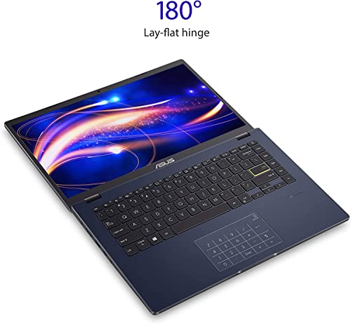ASUS 14" Ultra Thin FHD PC Laptop, Intel Celeron N4020, 4GB RAM, 128GB, NumberPad, 1 Year Microsoft 365, Windows 11 Home in S Mode, Star Black + Accessories