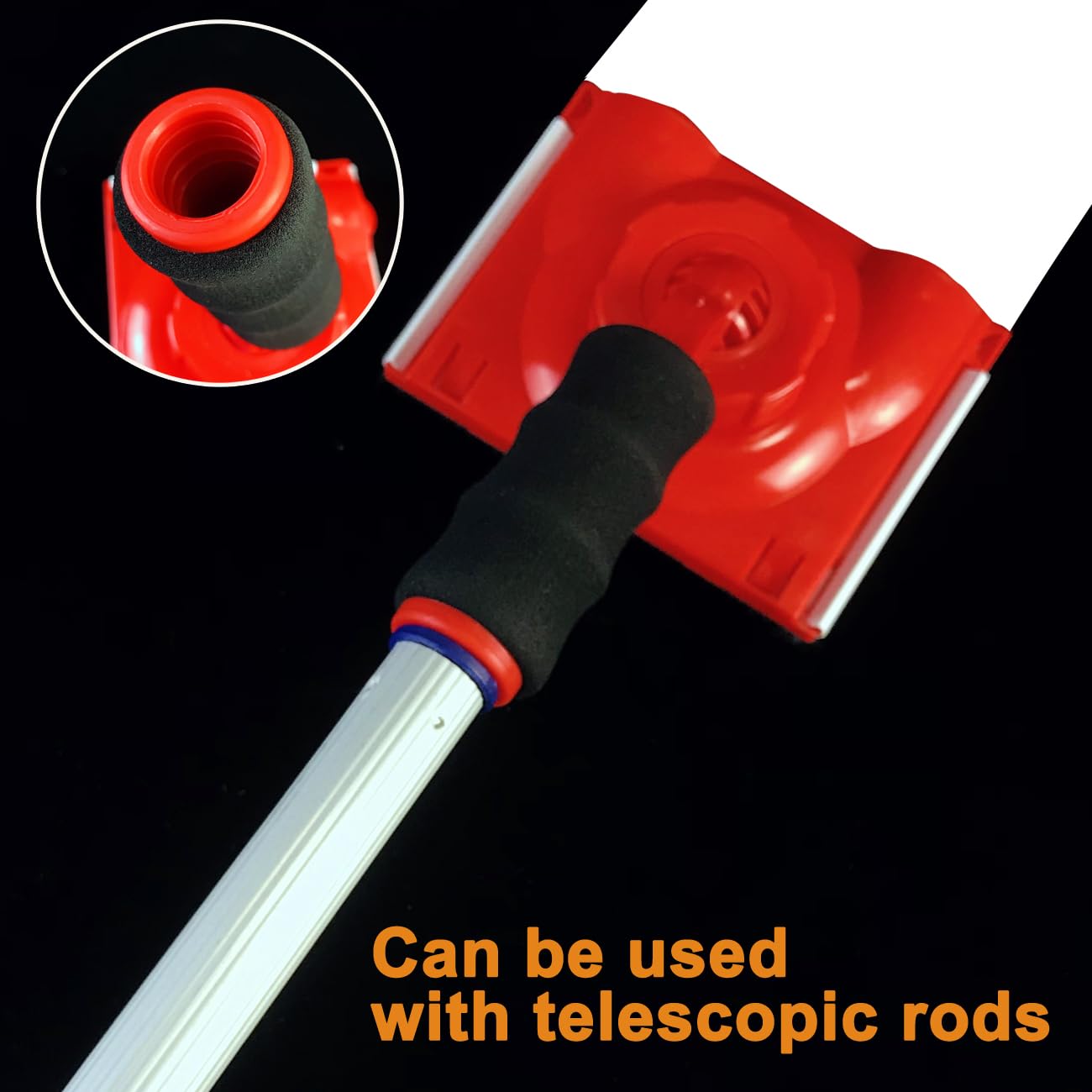 BANCOO RSL43 Paint Edge Trimmer Plus Two Replace Pads | Corner Walls & Ceilings Pad Painter | Paint Pad Applicator | Edge Painting Tool with Painter's Pad Refills | Paint Edger for Wall Painting