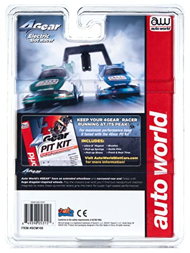 Auto World 4Gear Pro Stock Bill Grumpy Jenkins Tribute (AW Exclusive) Slot Car HO Scale