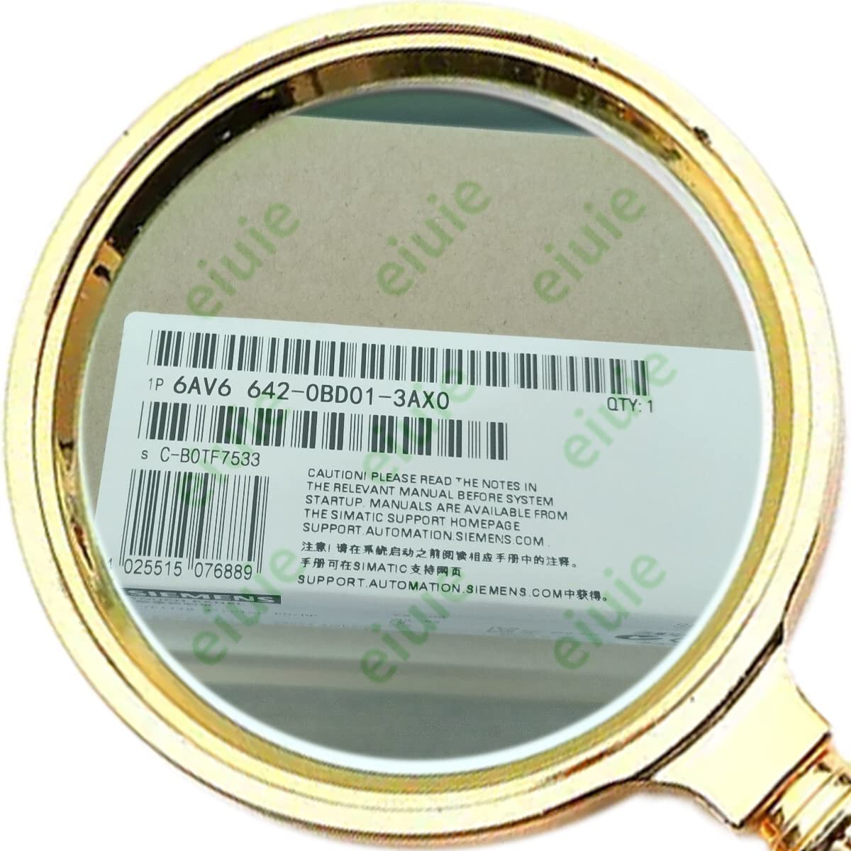 6AV6642-0BD01-3AX0TP 177B 4" Color PN/DP TFT 256 Color-16: 9 Display Touch Screen 6AV6 642-0BD01-3AX0