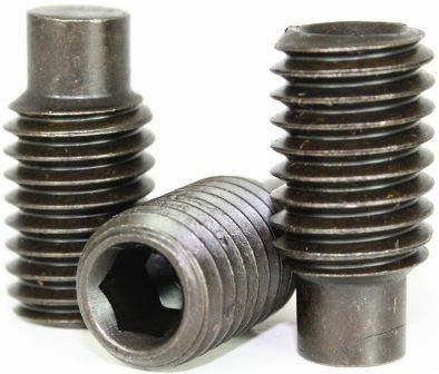 Socket Set Screws Full Dog Point M8-1.25 x 30mm (Quantity: 10) Alloy Steel, Metric Class 14.9-45H, Thermal Black Oxide, Hex Socket Drive