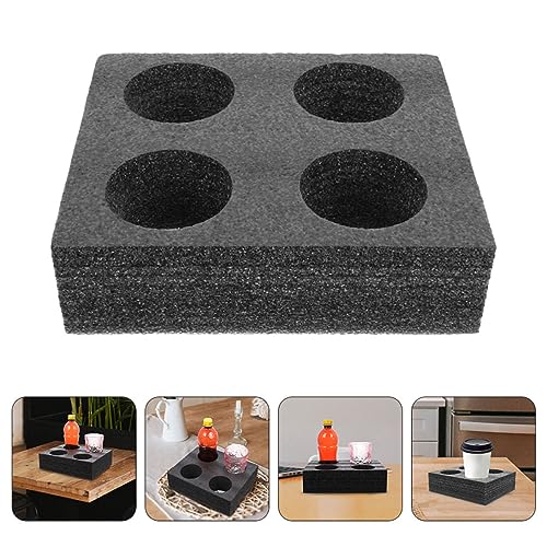 5pcs Knitted Cotton Cup Holder Beverage Carrier to go Coffee Holder Cup Holders for Drinks Drink Holder Cup Trays epe Foam Composite Pearl Cotton Takeaway Box re-usable