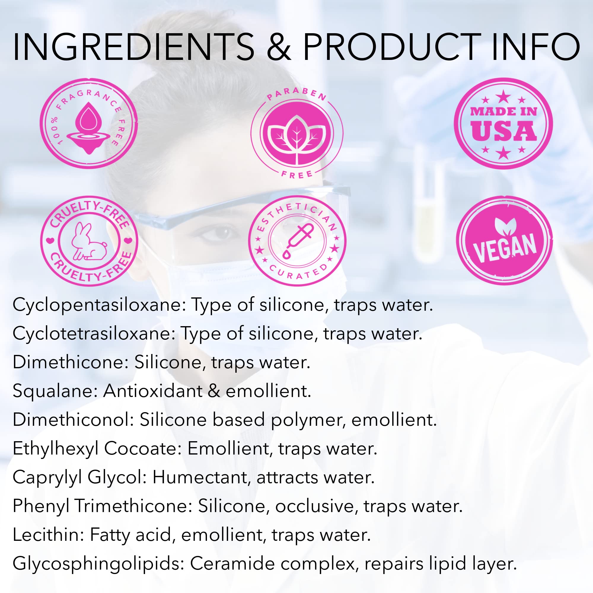 Barrier Repair Ceramide Serum Skin Healing Treatment Moisturizer Face Serum For Anti Aging, Hormonal Acne, Hydrating Sensitive Skin