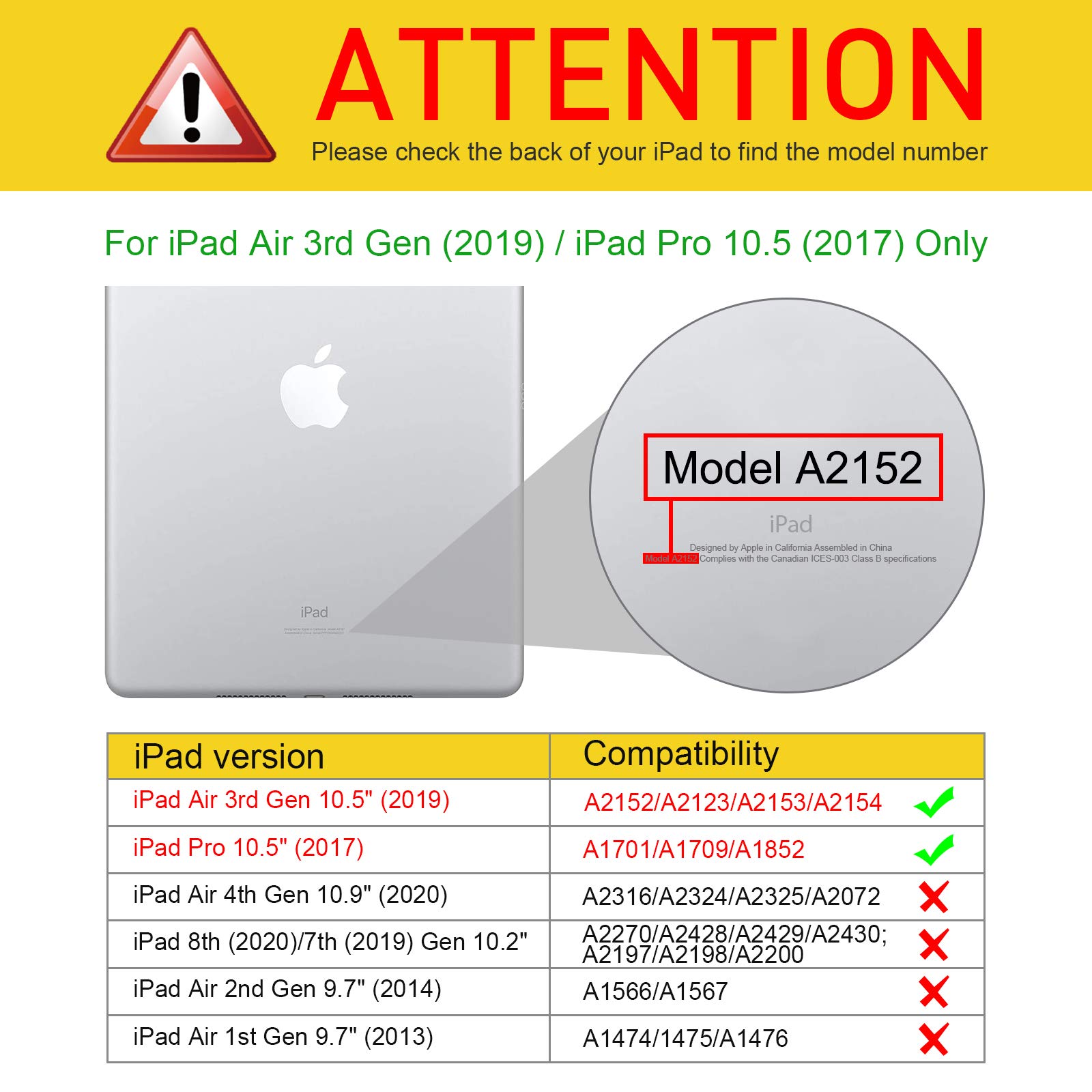 Fintie Case for iPad Air (3rd Gen) 10.5" 2019 / iPad Pro 10.5" 2017 - [Corner Protection] 360 Degree Rotating Smart Protective Stand Cover w/Pencil Holder, Auto Sleep/Wake, Purple
