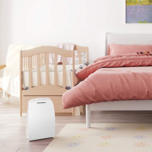 Westinghouse 1701 HEPA Air Purifier with Patented Medical Grade NCCO Technology for Home, Eliminates & Kills Bacteria and Viruses, Filters Dust, Pet Dander, Odor, Allergies, Smoke β Ideal for Medium to Large Rooms, Office, Kitchen, Bedroom