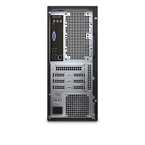 Dell Inspiron 3670 Desktop - 8th Gen Intel Core i7-8700 16GB DDR4 Memory, 2TB High Speed SATA HD (7200RPM), 2GB Nvidia GeForce GT 1030 Windows 10 Pro (Renewed)