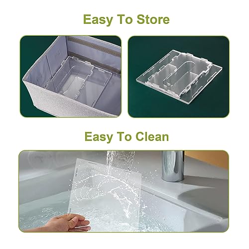 Breast Milk Storage Tower Freezer Storage Organizer, Clear Acrylic Feed Baby Breastmilk Storage Bags Containers for Fridge, Reusable Breastfeeding Accessories, Holds Up to 56 Oz Milkies