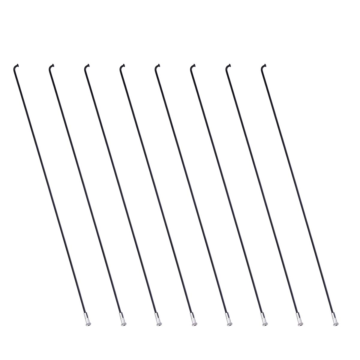 36pcs 14G J Bend Bicycle Steel Spokes Mountain Bike Spokes 260mm with