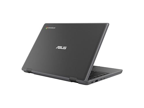 Asus Chromebook CR1 CR1100CKA-YZ142 11.6 Rugged Chromebook - HD - 1366 x 768 - Intel Celeron N5100 Quad-core [4 Core] 1.10 GHz - 4 GB Total RAM - 32 GB Flash Memory - Dark Gray