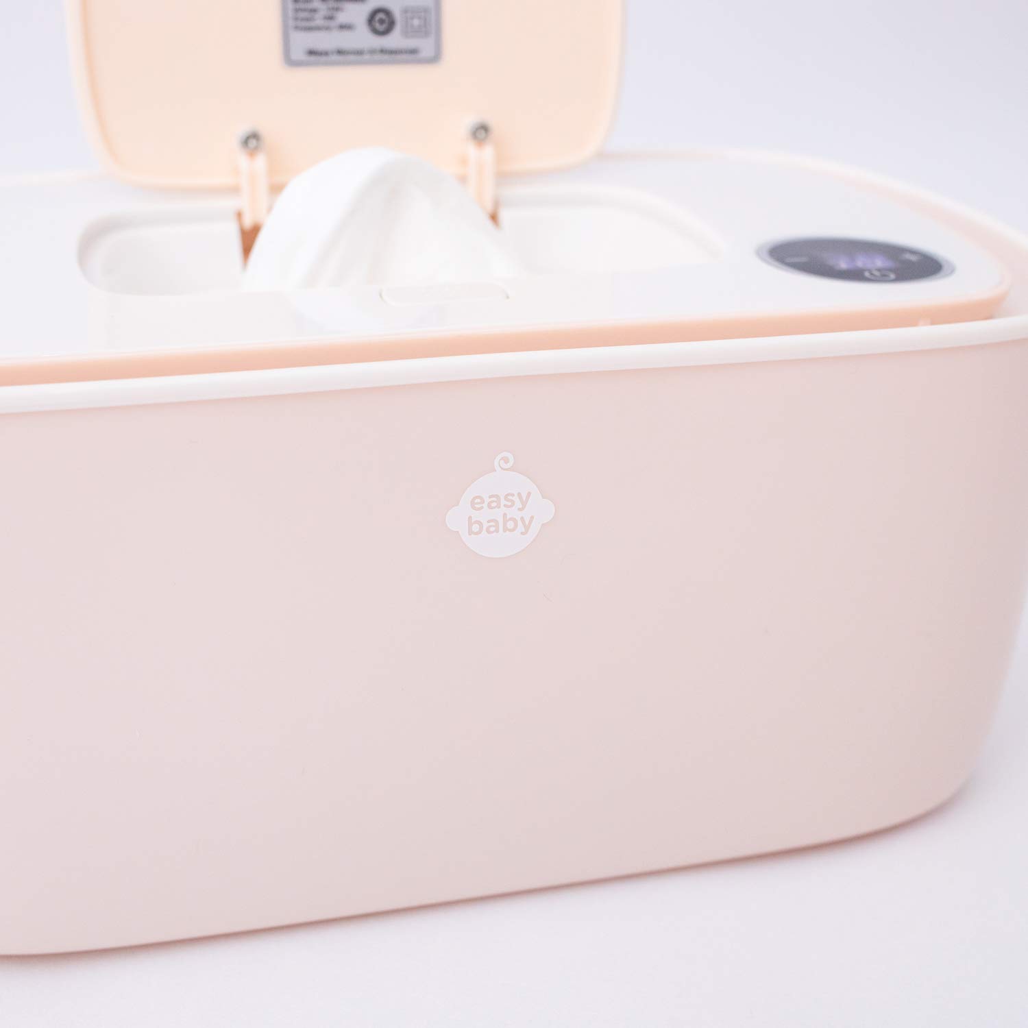 EZ Baby Trendy Wipes Warmer Dispenser Holder - Portable, Plugin, Comfortable Diaper Changing Experience - Infant, Newborn, Baby- (Pink)