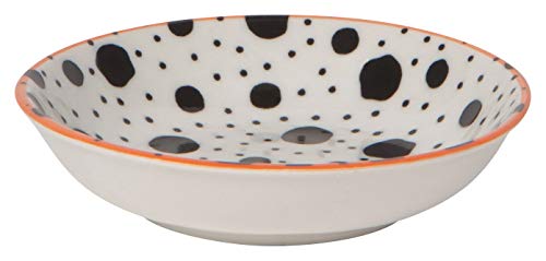 Now Designs Pinch Bowls, Bits & Dots, Assorted Colors - DIA 3.75 in x 1 in, 2oz | Set of 6.