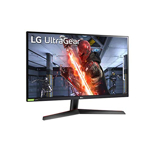 LG 27GN800-B 27 Inch Ultragear QHD (2560 x 1440) IPS Gaming Monitor with IPS 1ms (GtG) Response Time / 144Hz Refresh Rate and NVIDIA G-SYNC Compatible with AMD FreeSync Premium - Black (Renewed)