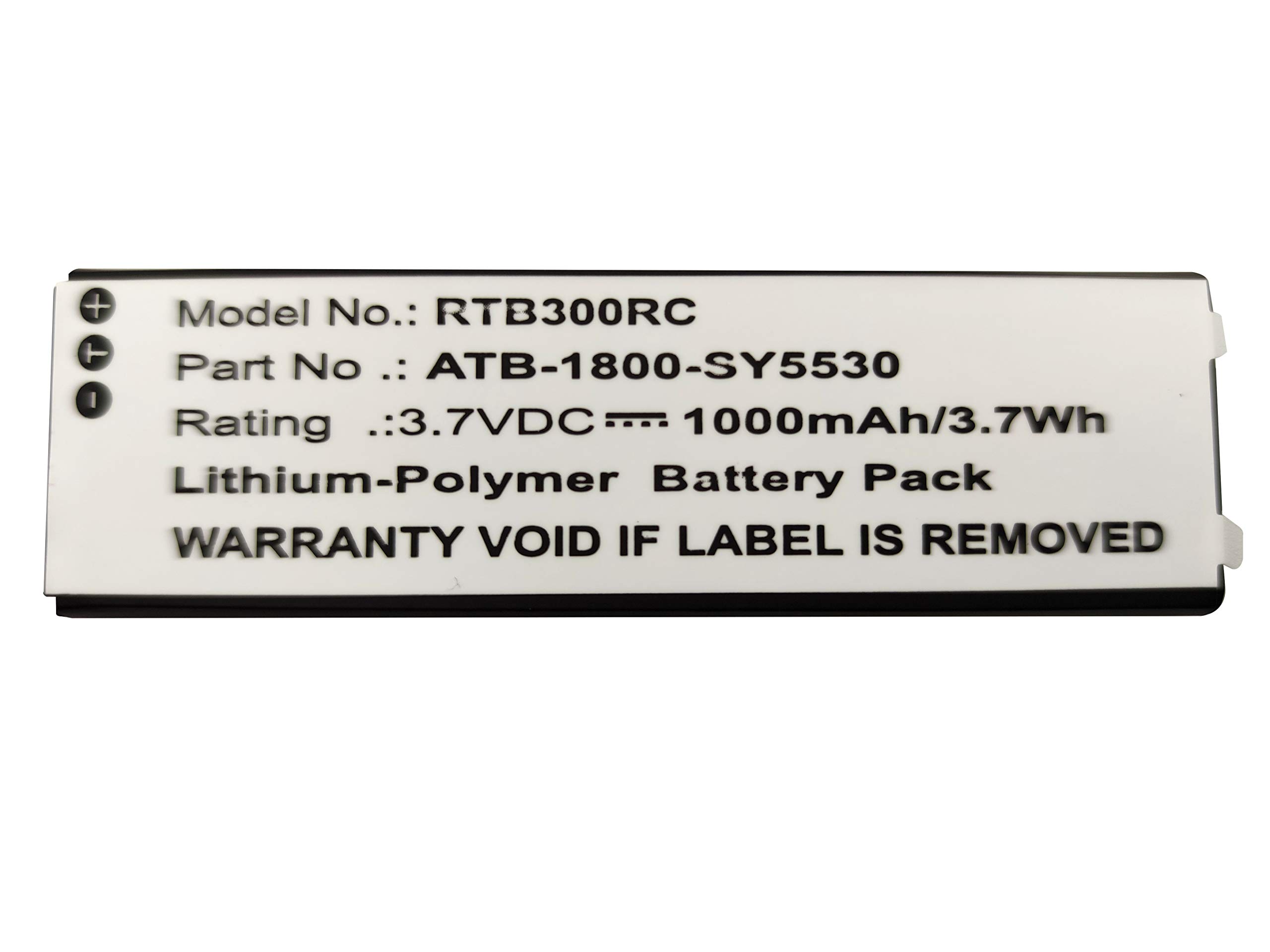 FITHOOD ATB-1800-SY5530 Battery Replacement for RTI T2X RTI T2i RTI T3X ATB-900-SY5531