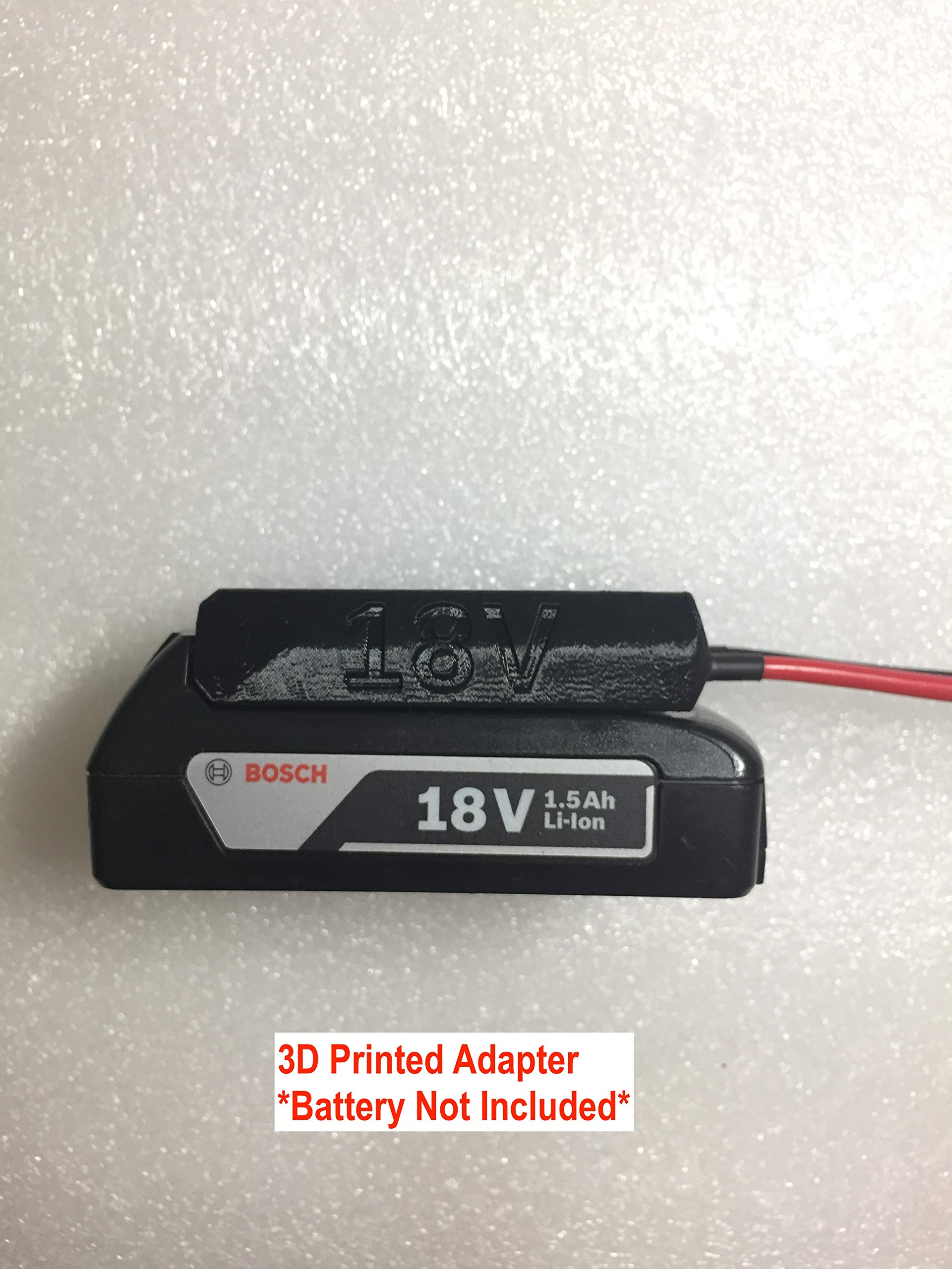 Battery Adapter for Bosch 18v Dock Power Connector 18 volt12 Gauge Robotics
