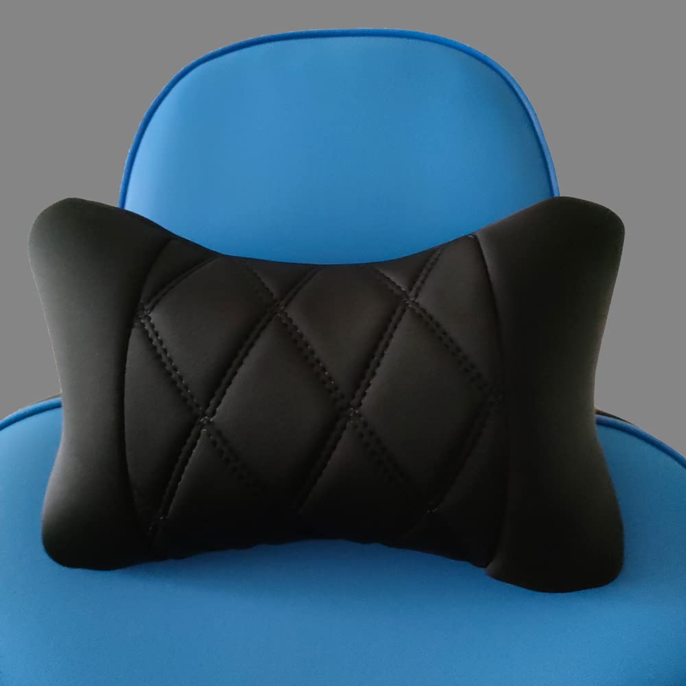 AAGIIILEEYO Car Seat Headrest Neck Rest Cushion,2 Pieces Black Help Relieve Neck Pain Pillow for Driver or Front Passenger,Polyamiden Fibre Cushion