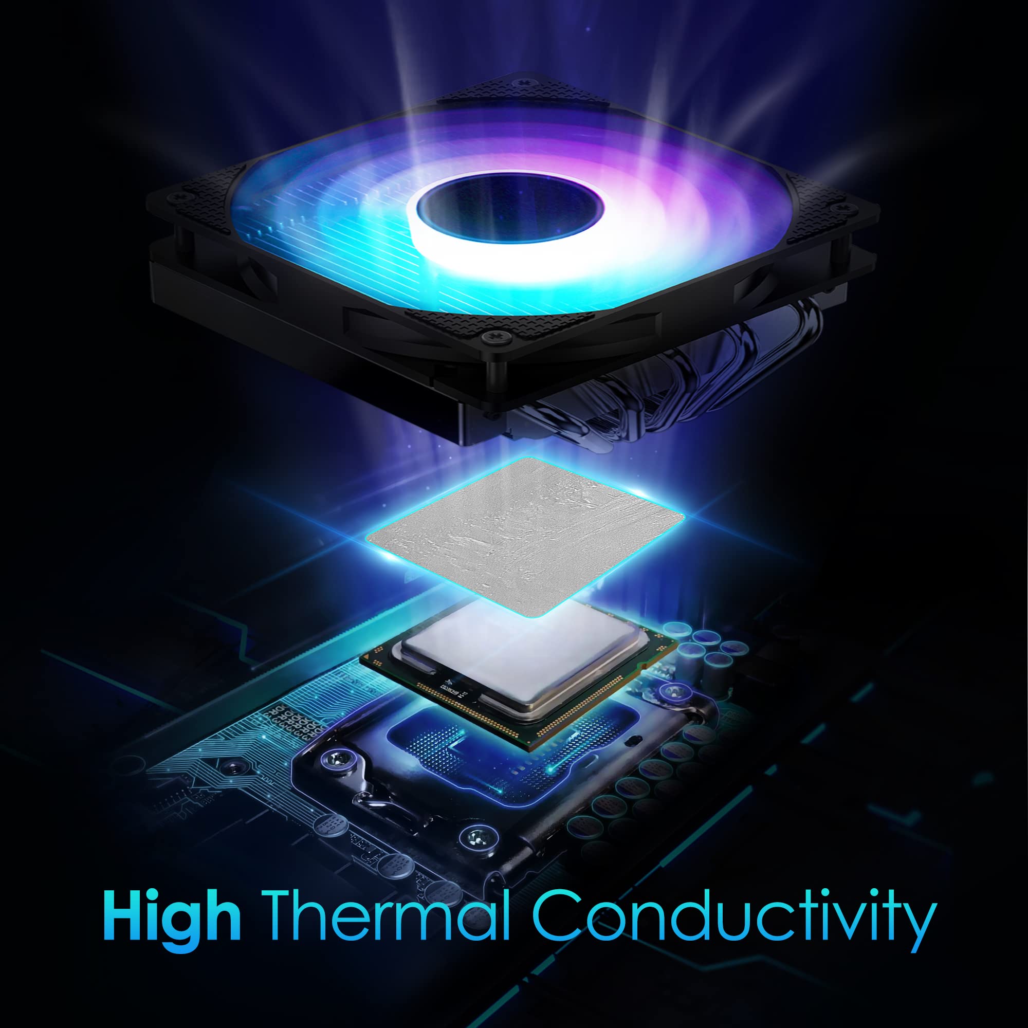 Aairhut GX-14 Thermal Pastes, 15.7W/m.k High Performance Thermal Compound Paste for Cooling All Processors, CPU, GPU - PC, PS4, Xbox & Heat Sinks in Computers and Consoles (8g)