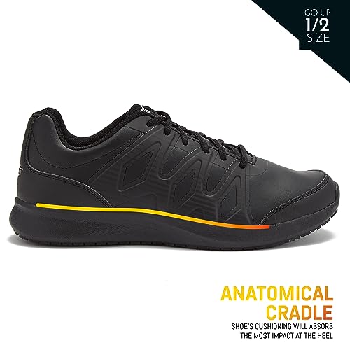 Avia Avi-Skill Non Slip Shoes for Men – Men's Work & Safety Footwear - Black, 10.5 X-Wide
