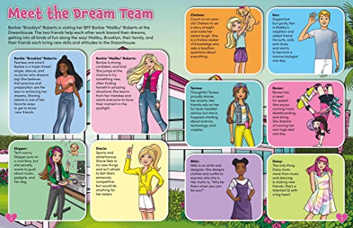 Barbie Dreamhouse Seek-and-Find Adventure: 100% Officially Licensed by Mattel, Sticker & Activity Book for Kids Ages 4 to 8