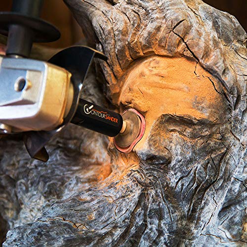 ARBORTECH Contour Sander | Ø 50 mm Mini Random Orbit Sander Attachment for Angle Grinder | SAN.FG.200