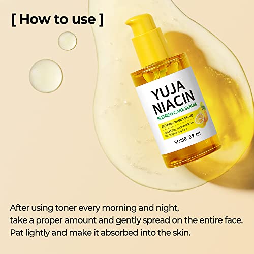 SOME BY MI 2022 Version Yuja Niacin 30 Days Blemish Care Serum - 1.69Oz, 50ml - Discontinued from 2023