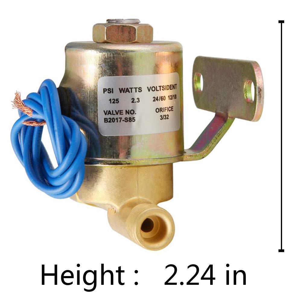 4040 Solenoid Valve, Compatible with Aprilaire Humidifier Solenoid Valve 400, 500, 600, 700, Replaces B2015-S85 B2017-S85, | 24 Volts | 2.3 Watts | 60 HZ