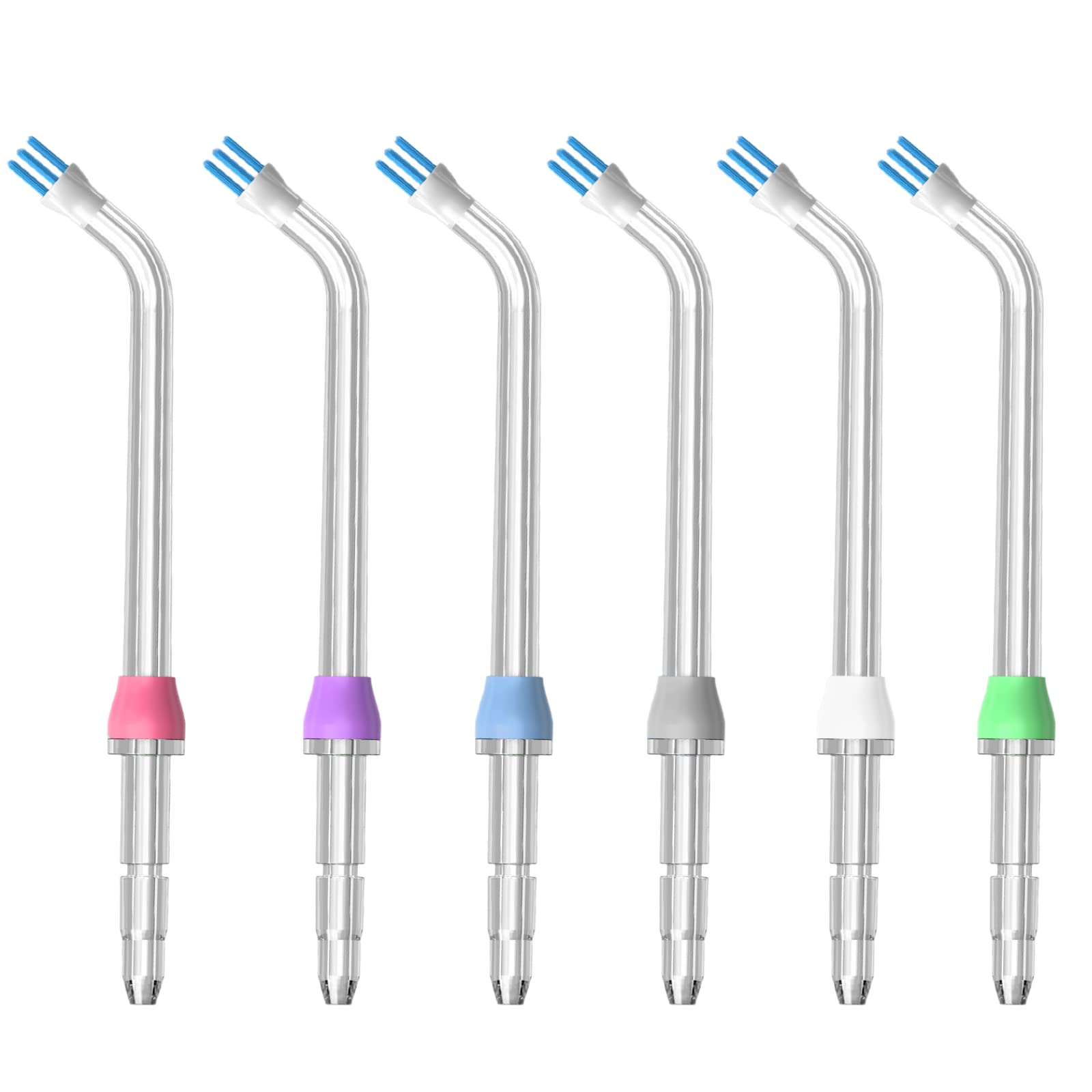 Replacement Heads for Waterpik, Replacement Picks for Water Pik Water Flosser (6 Plaque Seeker Tips)