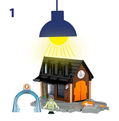 Brio World β 36007 Smart Tech Sound Spooky Train Station | Train Set Accessory Toy for Kids Age 3 Years and Up
