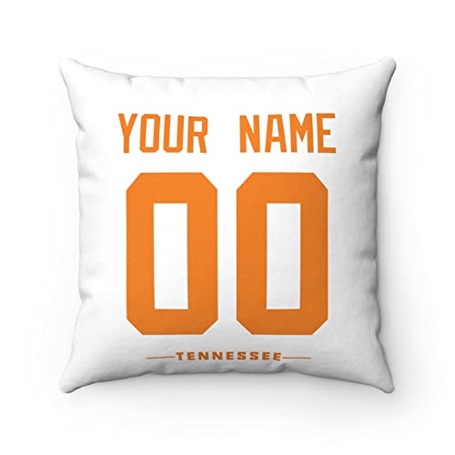 ANTKING Tennessee Throw Pillow Custom Any Name and Number for Men Women Boy Gift