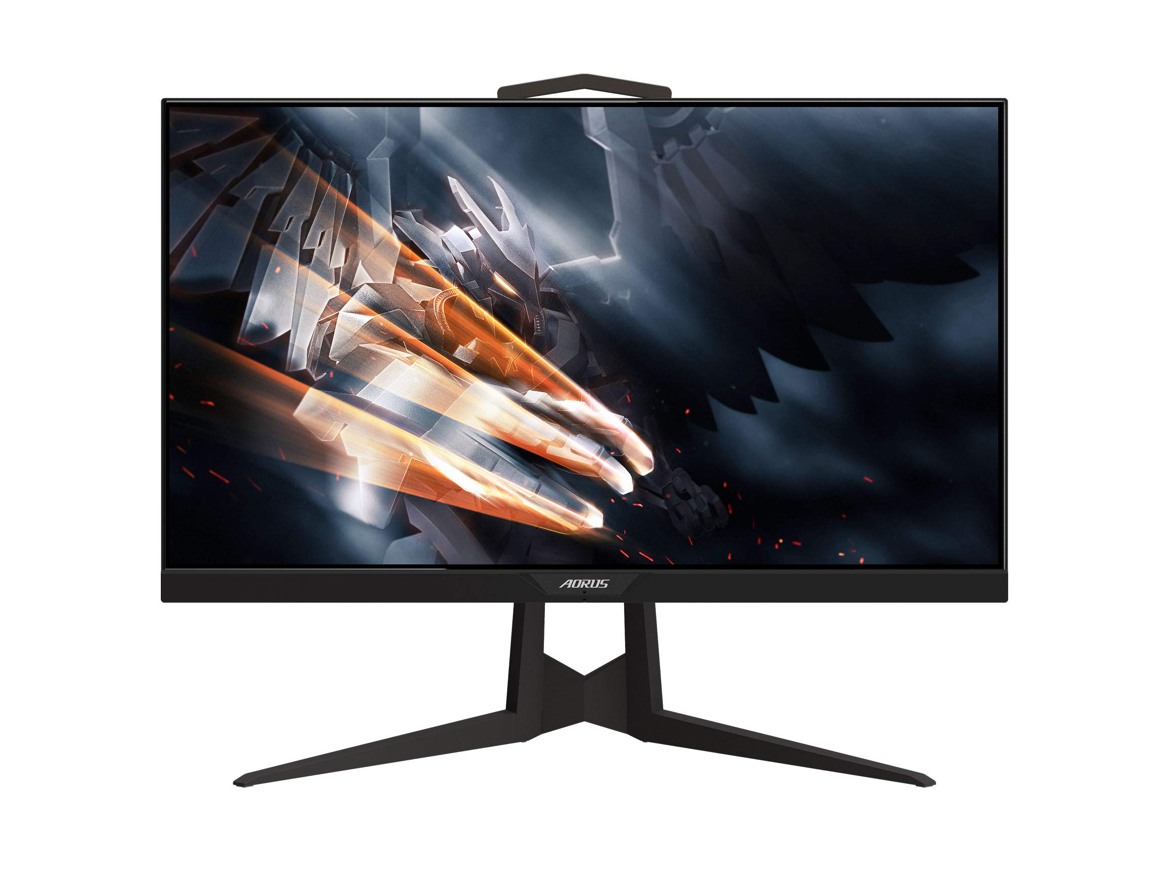GIGABYTE AORUS KD25F 25" Frameless Esports Grade Gaming Monitor, FHD 1080p, 100% sRGB Color Accurate TN/WLED Panel, .5 ms 240 Hz, G-SYNC Compatible and FreeSync, Height/Tilt/Swivel Adjustable, VESA
