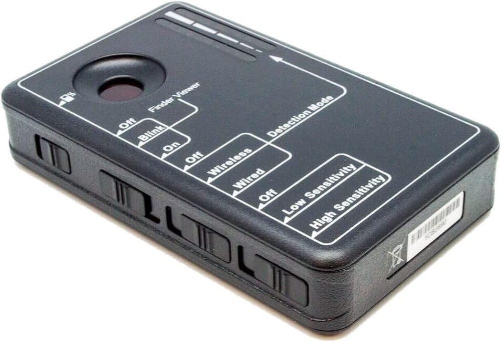 KJB RD-30 LawMate Pocket RF Detector, 3 Modes of Detections, Quickly Finds Hidden Cameras Using The Hidden Camrea Lens Finder, Can Detected Wired Cameras, Low and High Sensitivity