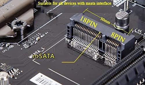 SSD SATA mSATA 120GB Shark Internal Solid State Drive High Performance Hard Drive for Desktop Laptop SATA III 6Gb/s Includes SSD 16GB 32GB 60GB 64GB 120GB 128GB 240GB 250GB 480GB 500GB (120 GB, MSATA)