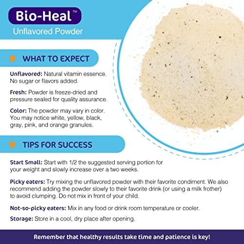 5-in-1 Bio-HealĀ® Probiotic for Kid, Men & Women (Powder) - Best Supplement for Brain Function, Gut Health & Constipation - Shelf Stable & Fortified with Vitamins, Minerals & Prebiotics