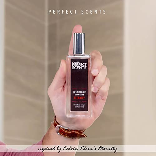 Perfect Scents Fragrances | Inspired by Eternity | Cologne for Men | Vegan, Paraben Free | Never Tested on Animals | 2.5 Fluid Ounces