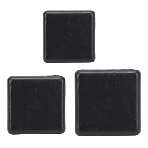 50Pcs Aluminum Profile End Cap Cover Kit Black Plastic Fasteners for 2020/3030/4040 EU Standard(2020)