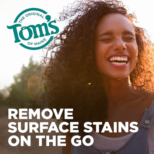 Tom's of Maine Antiplaque & Whitening Fluoride-Free Peppermint Toothpaste, 5.5 oz